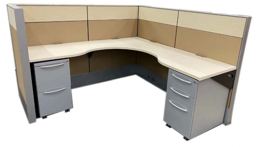 PreOwned Haworth Compose 6'Dx6'W Cubicles - Renew Office Furniture