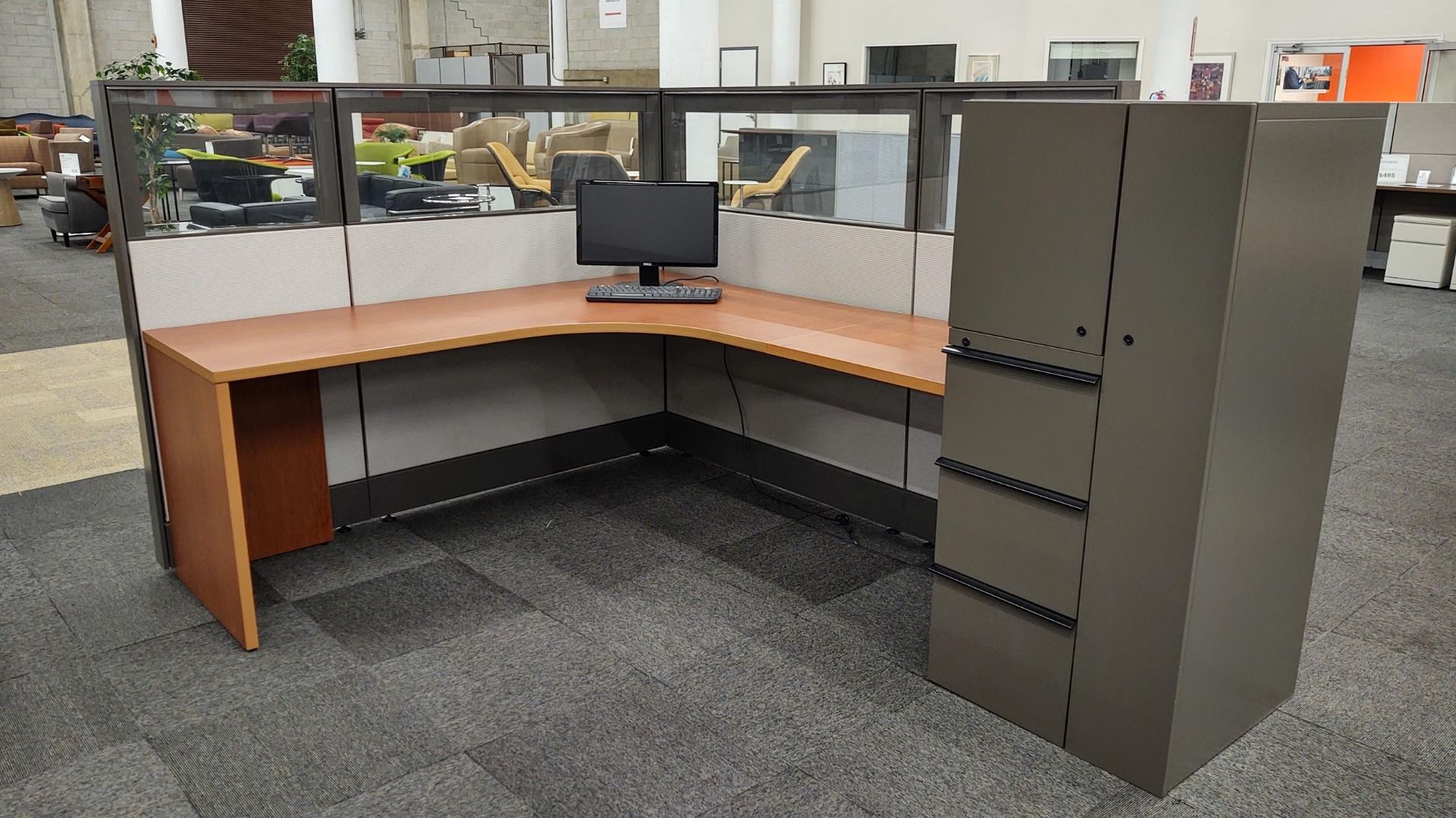 Certified PreOwned Herman Miller Ethospace 6' x 8' Cubicle - Renew ...