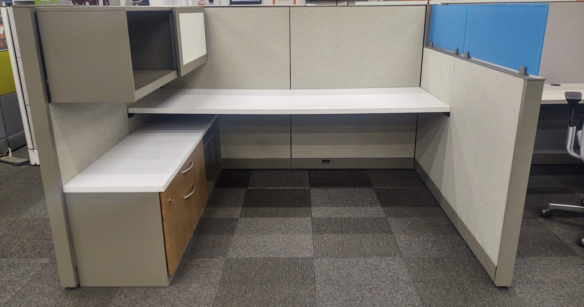 Certified PreOwned Steelcase Answer 7'Wx5'5"Dx54/42"H Cubicles - Renew ...